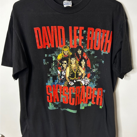 Shirts | Vintage David Lee Roth Concert Tee | Poshmark